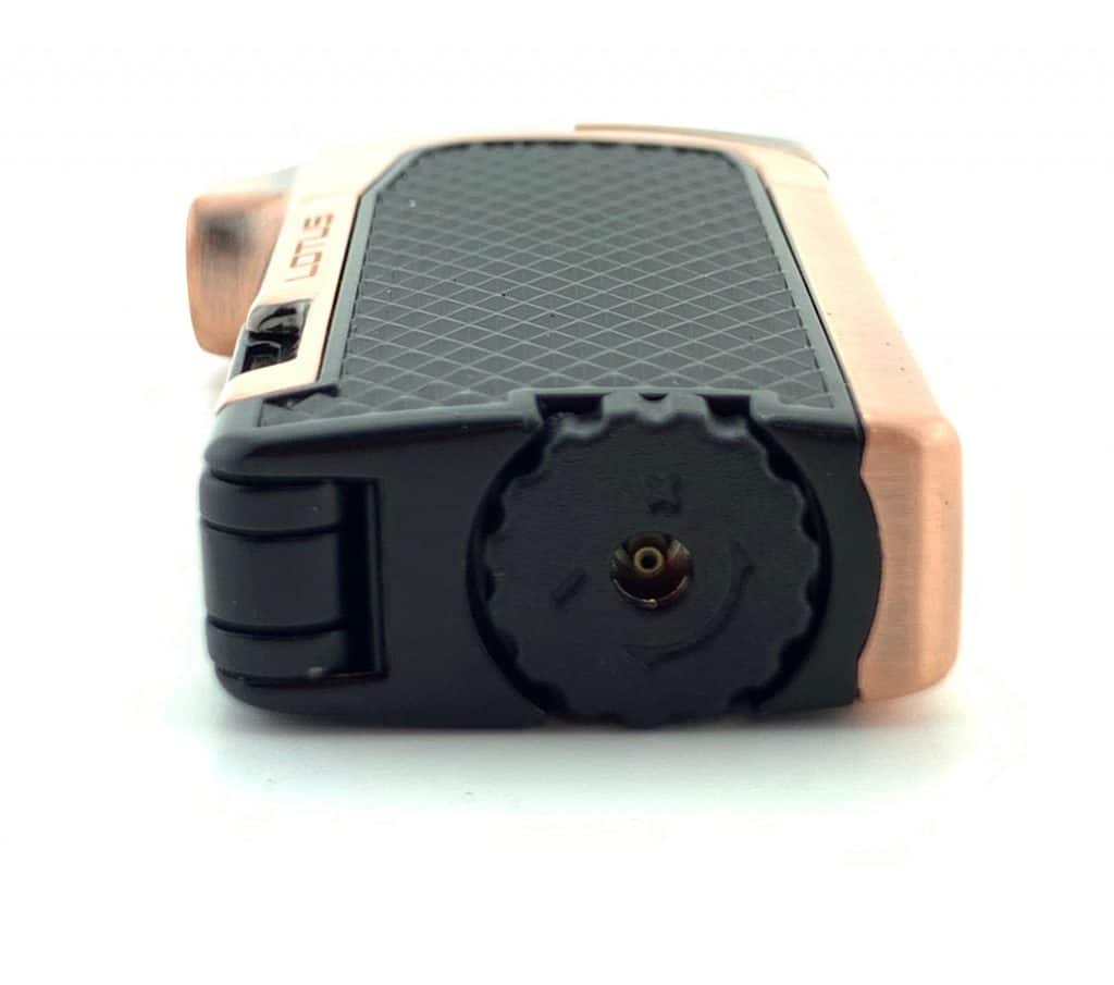 Lotus Condor Pipe Lighter Gunmetal - Boswell Pipes