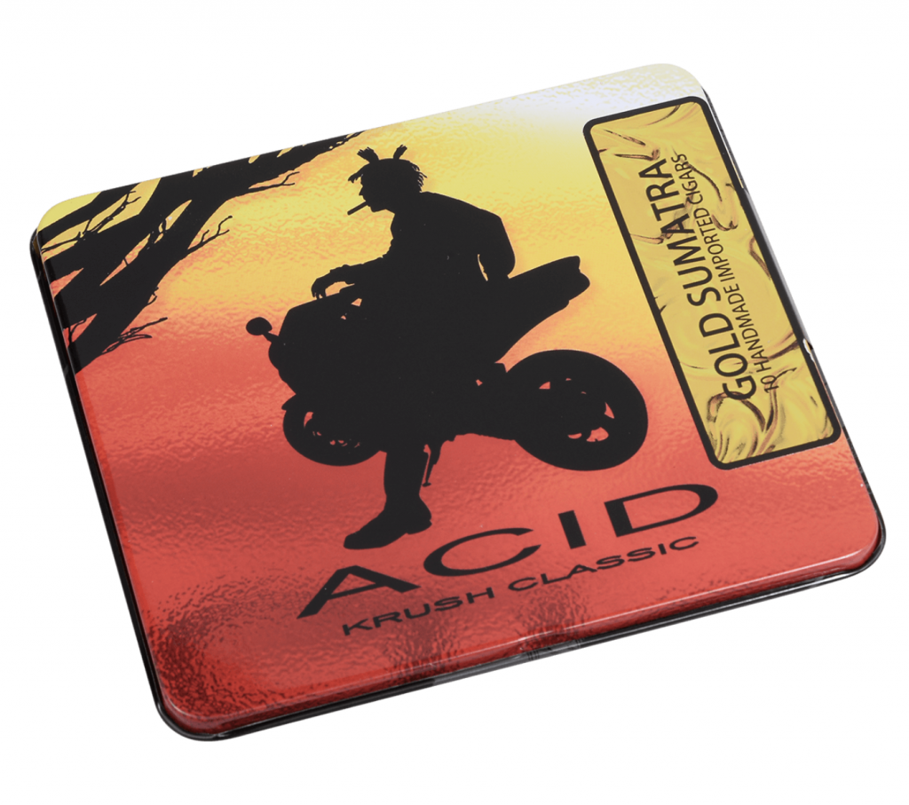 Acid Krush Gold Sumatra 10 Cigar Tin 4.00X32 - Boswell Pipes