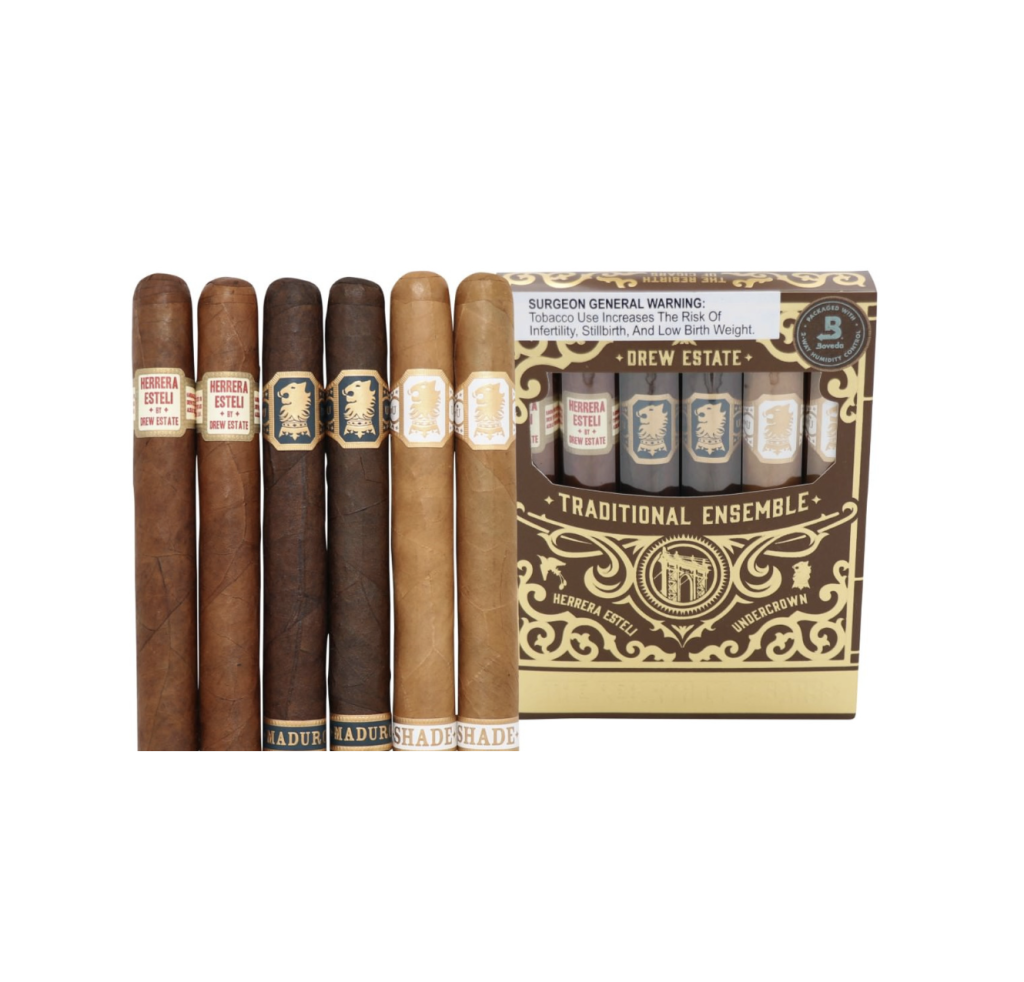 Drew Estate Traditional Ensemble Toro 6-ct Sampler - Boswell Pipes