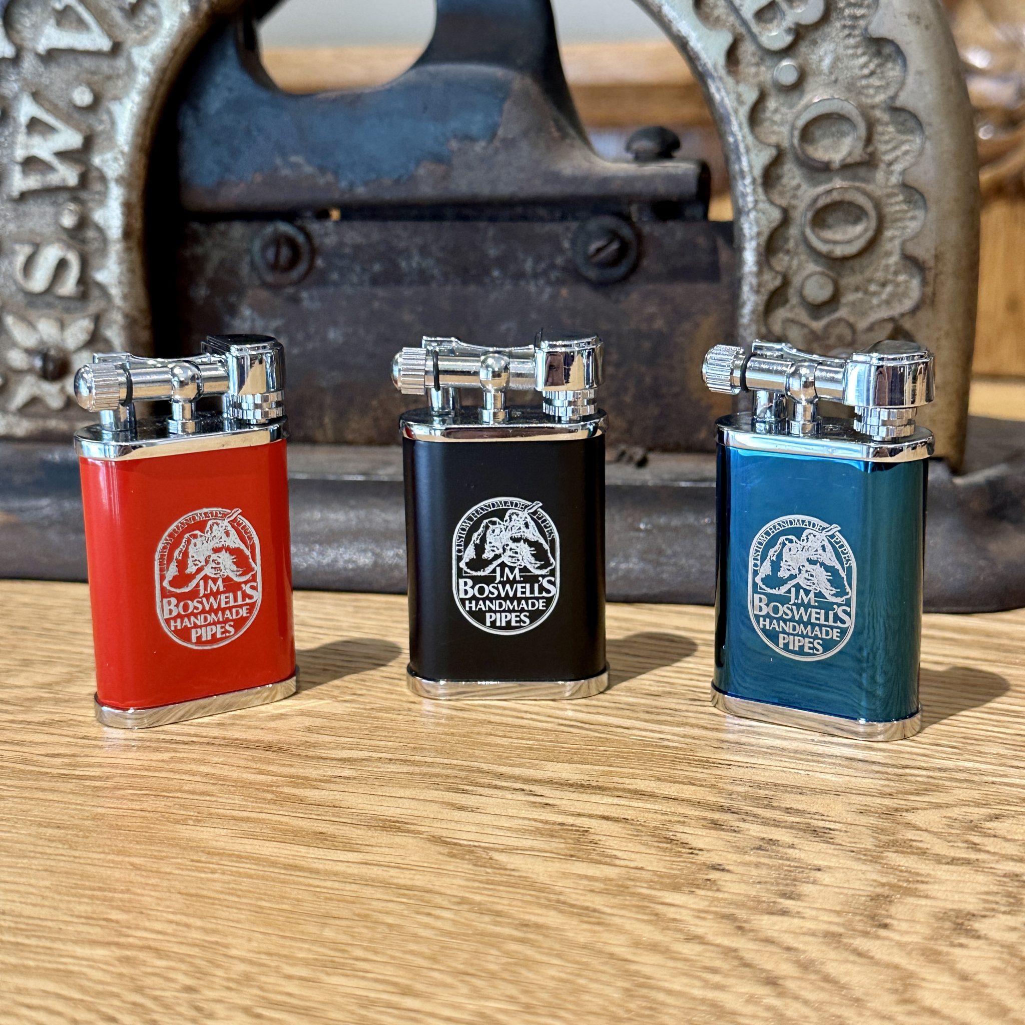 Visol Flint Soft Flame Pipe Lighters With Boswell Pipes Logo - Boswell ...