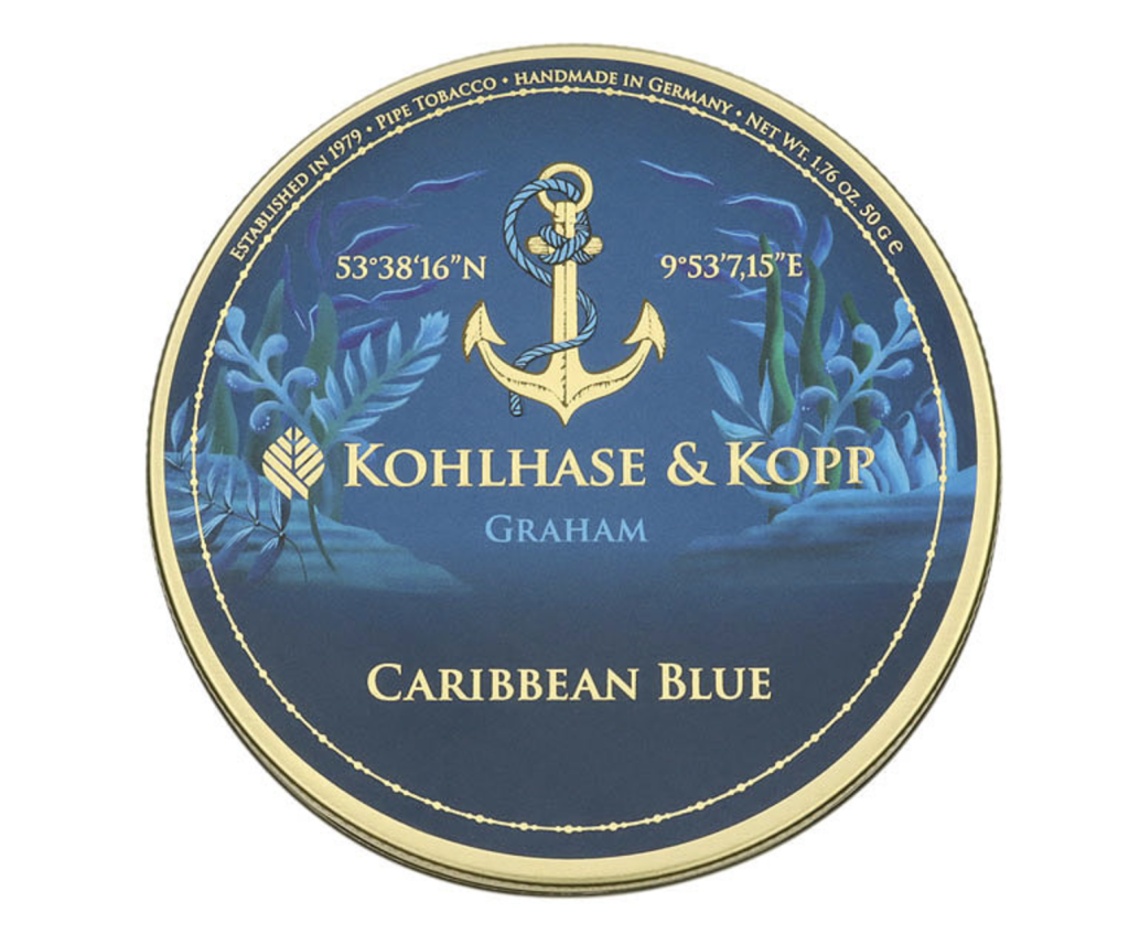 Caribbean Blue: Graham 50g Tin - Boswell Pipes