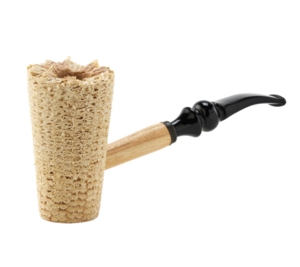 Missouri Meerschaum: Freehand Natural Corn Cob Pipe - Boswell Pipes