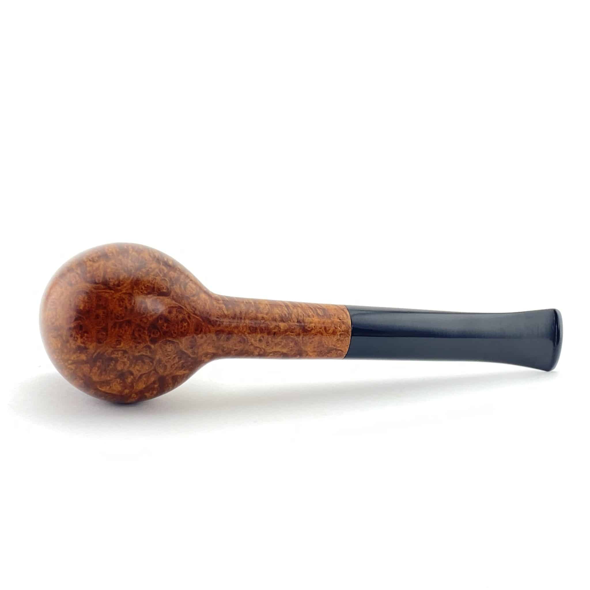 Gently Smoked - Straight Grain Brandy Bowl Tobacco Pipe - Boswell Pipes