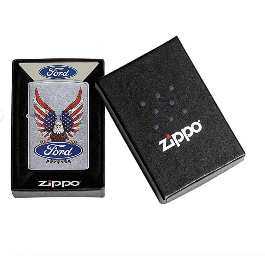 Zippo: LIGHTER Ford Logo with Eagle - Boswell Pipes