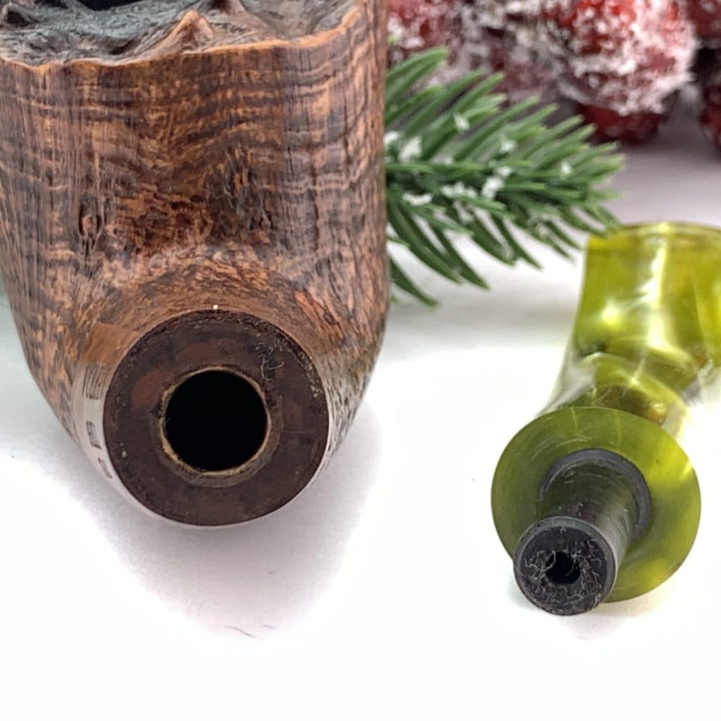 Gently Smoked - Volkan Shell Pipe - Boswell Pipes