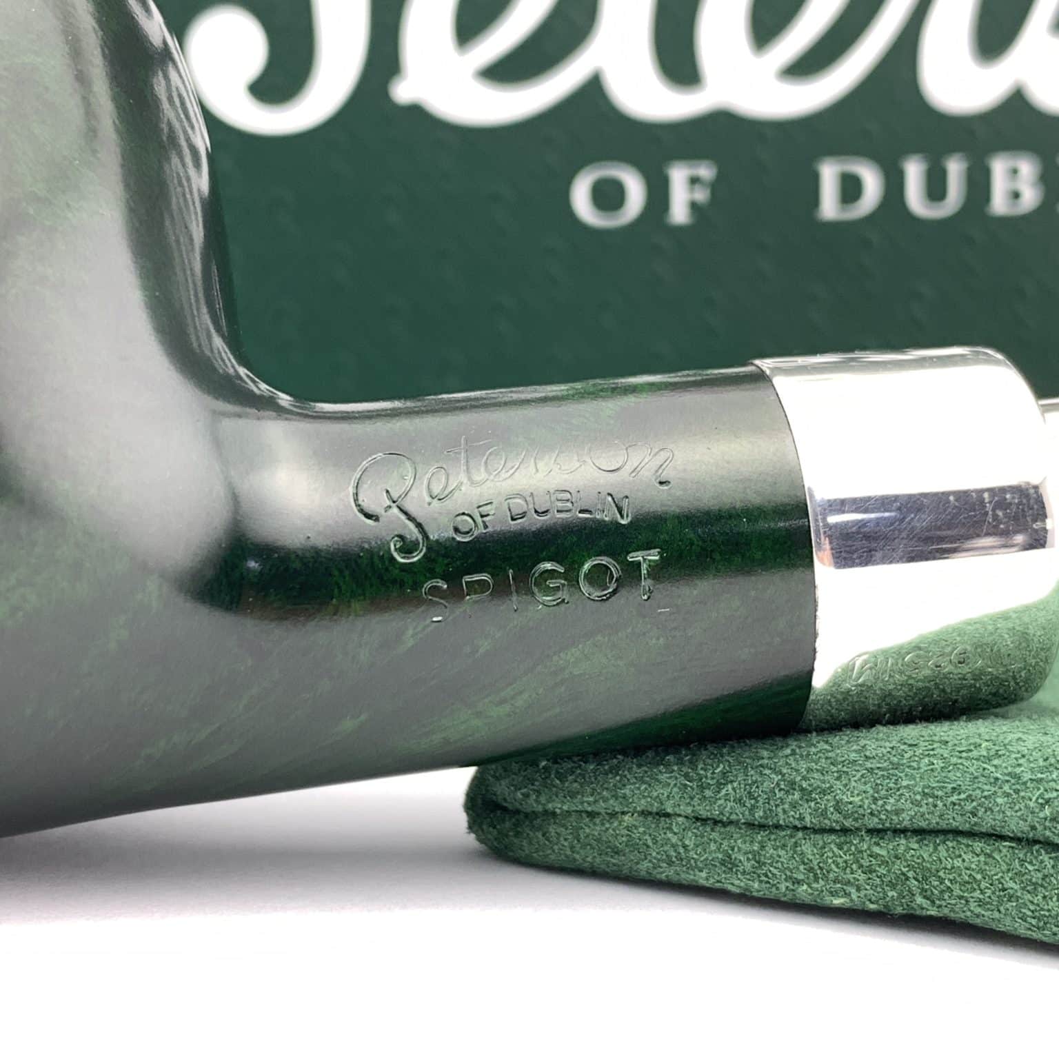 Peterson Pipe: NEW Green Spigot (408) Fishtail Prince rendition Pipe ...