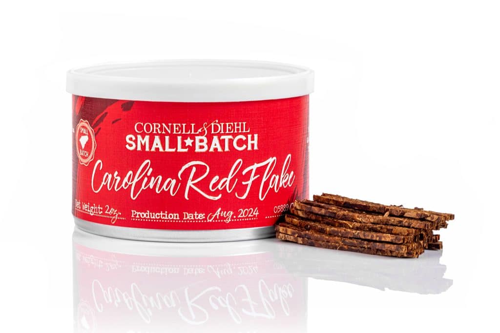 Cornell & Diehl: Carolina Red Flake 2oz Tin - Boswell Pipes