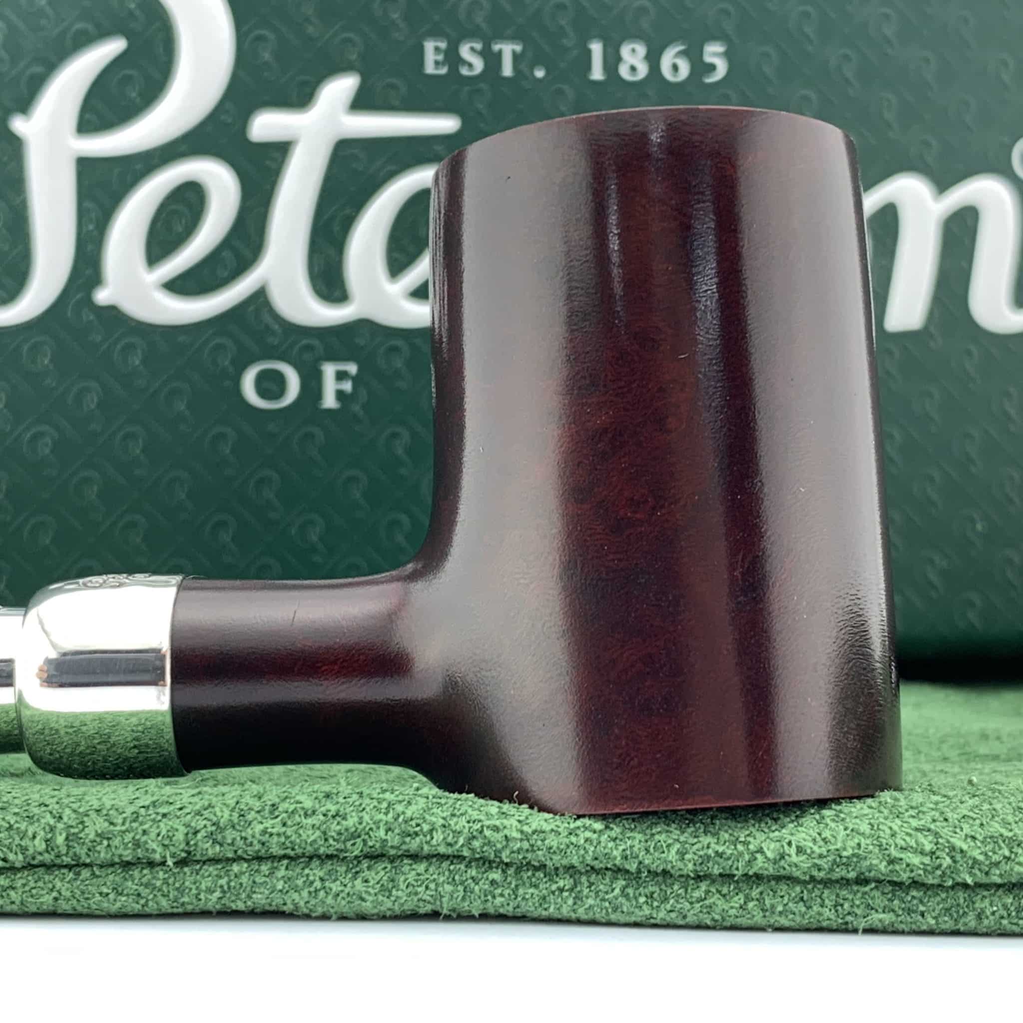 Peterson Pipe: Dark Red Spigot (701) Fishtail Poker - Boswell Pipes
