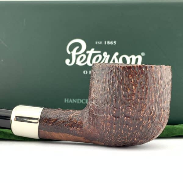 Peterson Pipe NEW: Irish Made Army Sandblasted (608) Fishtail Pot ...