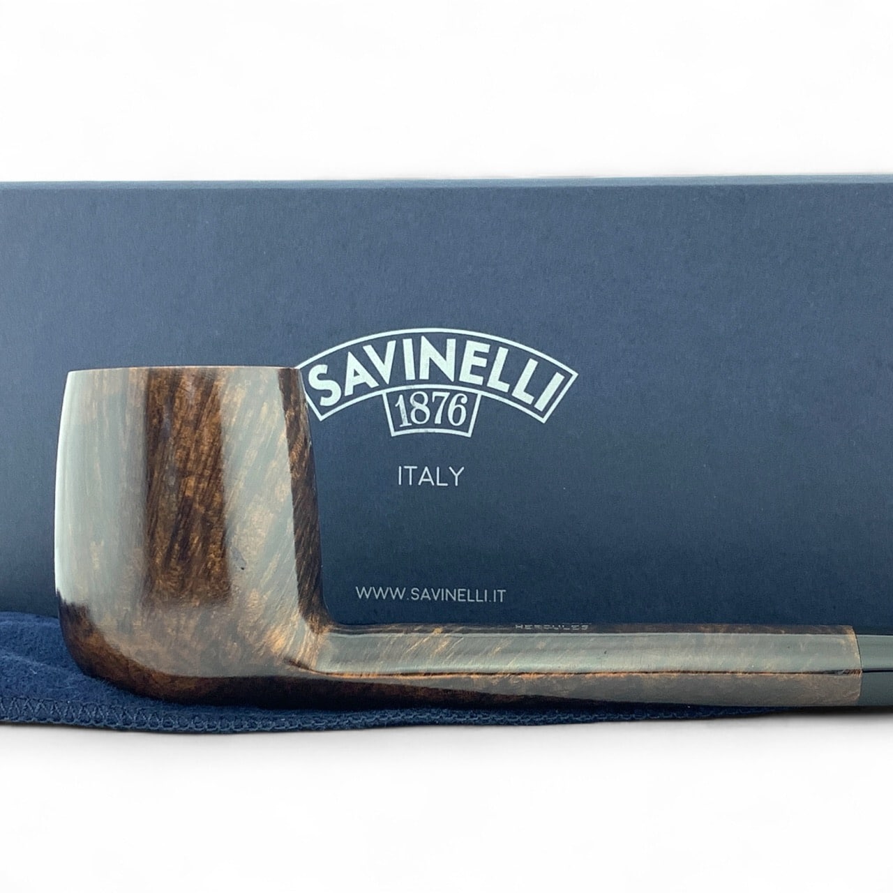 Savinelli Pipe: Hercules Smooth (803 EX) Lumberman - Boswell Pipes