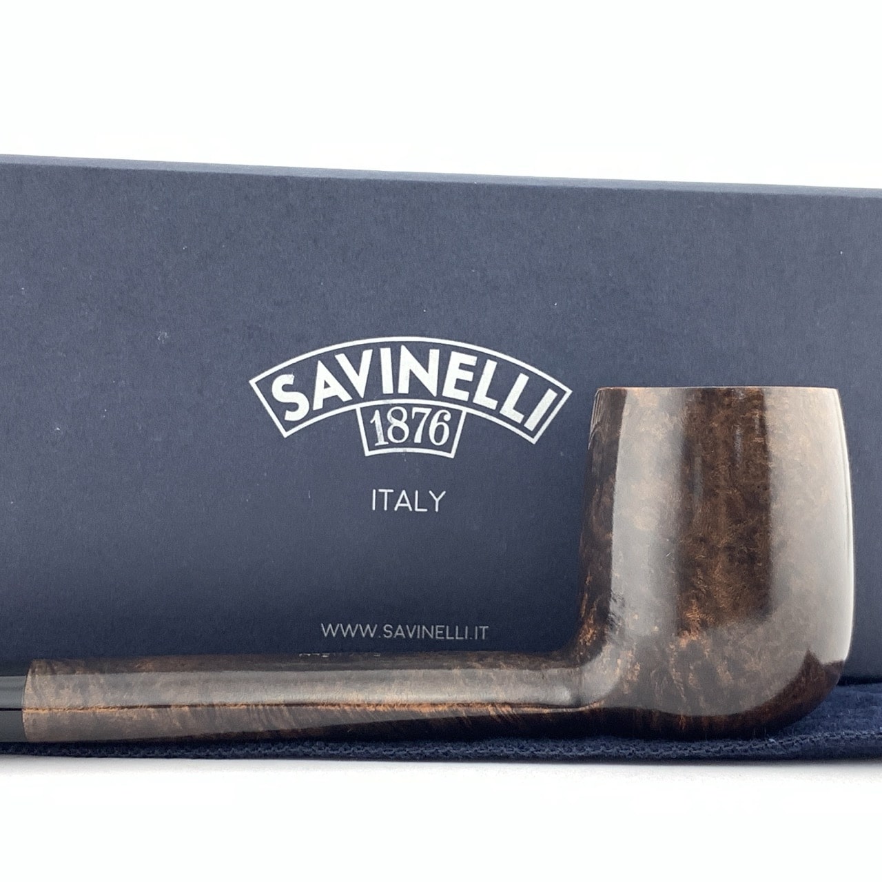 Savinelli Pipe: Hercules Smooth (803 EX) Lumberman - Boswell Pipes
