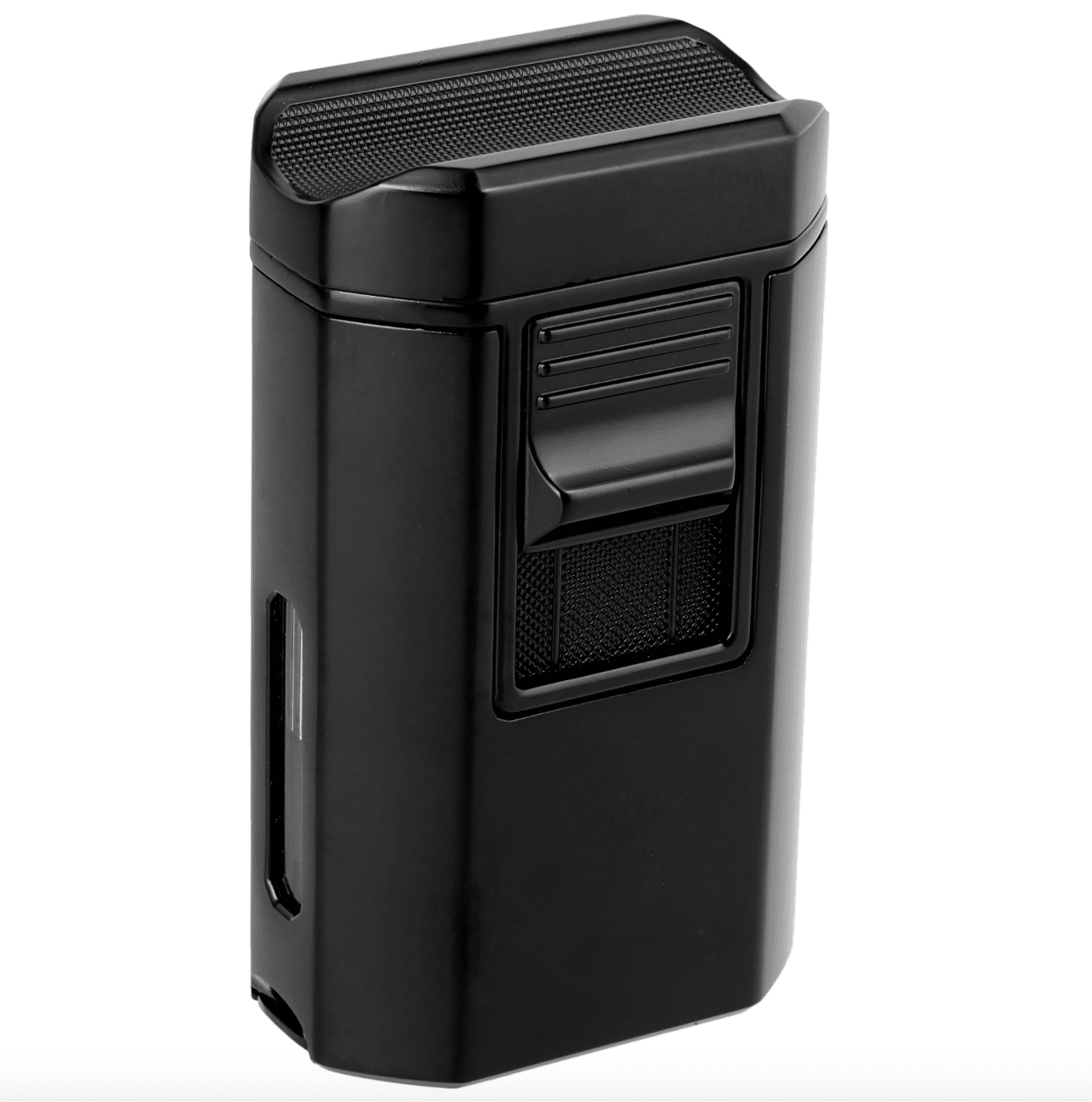 Cutlass V-Cut Quad-Torch Table Lighter with Punch and Cigar Rest Black ...