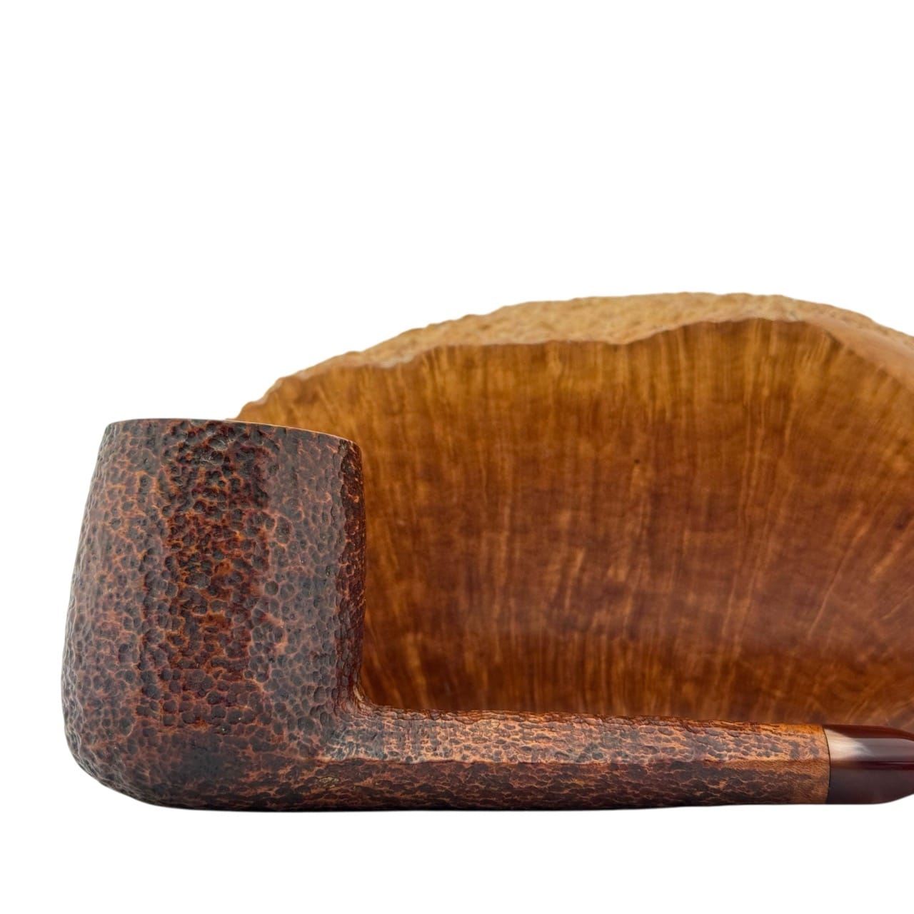 Gently Smoked- Savinelli Hercules Rusticated (814 EX) Large Canadian ...
