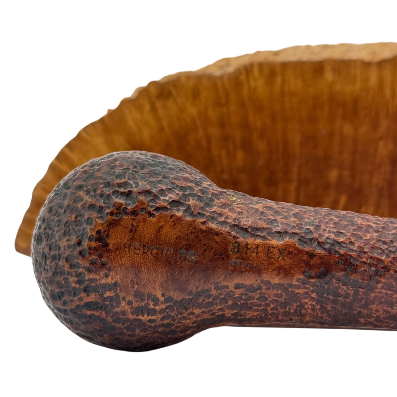 Gently Smoked- Savinelli Hercules Rusticated (814 EX) Large Canadian ...