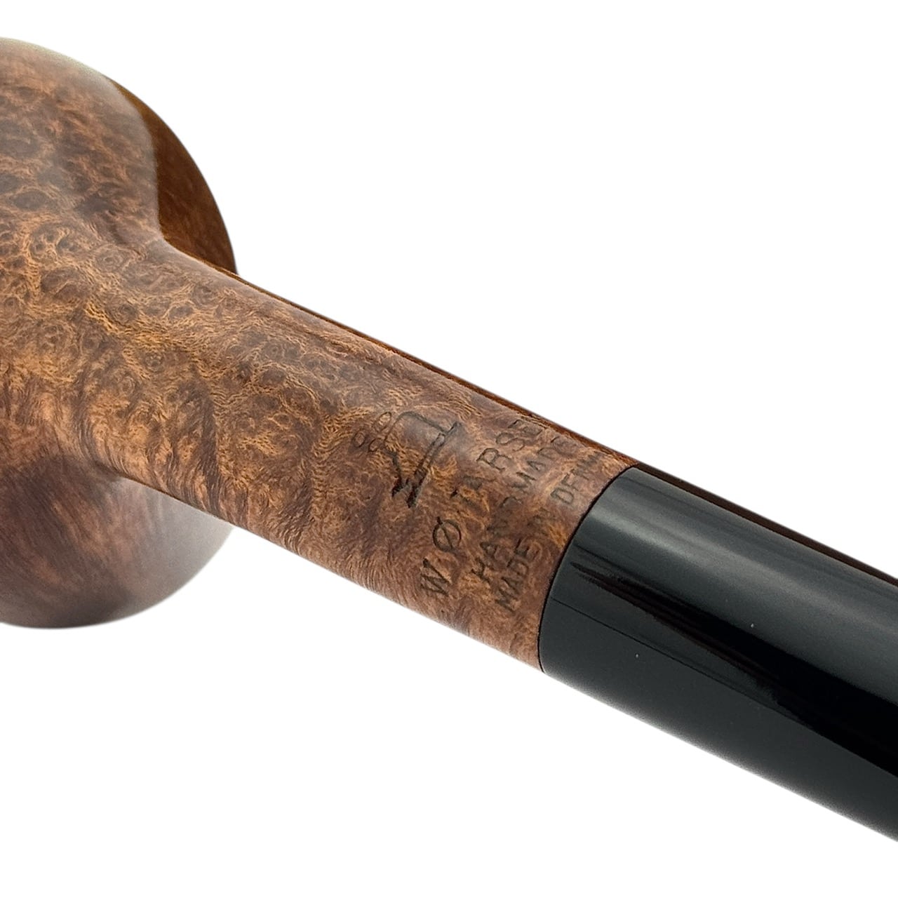Gently Smoked - Vintage W.Ø. Larsen Billiard Straight Grain Pearl ...